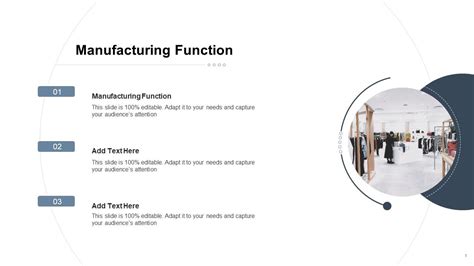 Manufacturing Function In Powerpoint And Google Slides Cpb PPT Sample