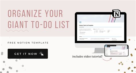 Master Task List Template Master Your Tasks With A Strategic To Do