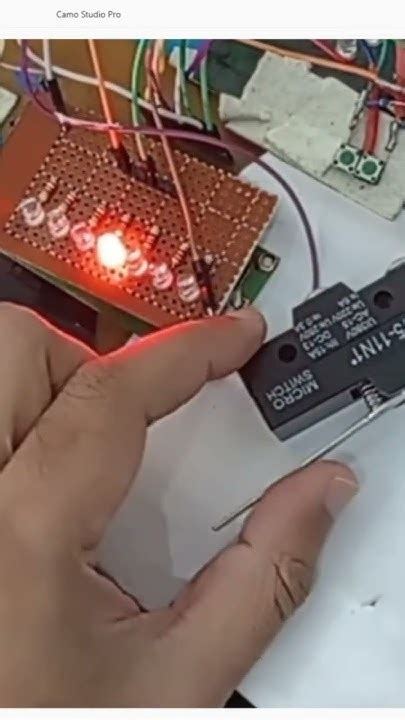 Limit Switch Using A Pic16f877a Iot Project Coding Programming Youtube