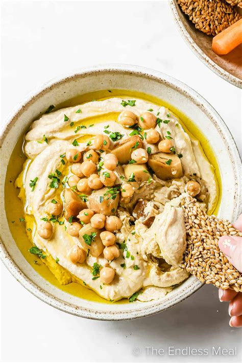 Roasted Garlic Hummus