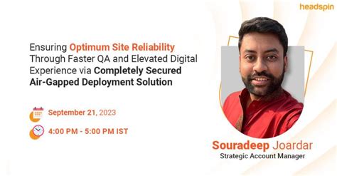 headspin on linkedin enhancing site reliability with rapid qa and
