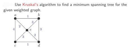 solved use prim s algorithm to find a minimum spanning tree