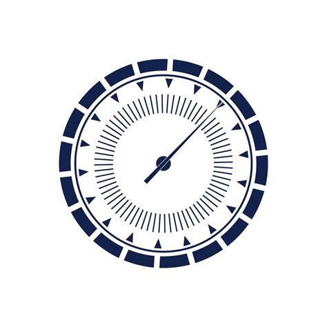 Analog Manometer Or Barometer Illustration For Pressure Or Vacuum