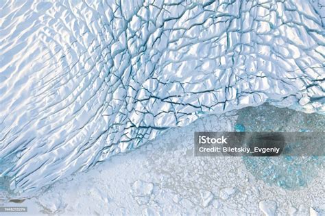 아이슬란드 드론에서 풍경입니다 지구 온난화로 인한 아이슬란드의 빙하 파괴 빙하의 공중 전망 기후 변화가 중요합니다 아이슬란드에서 유명한 장소 겨울에 대한 스톡 사진 및 기타