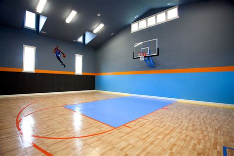 Indoor Basketball Gym Design Ideas
