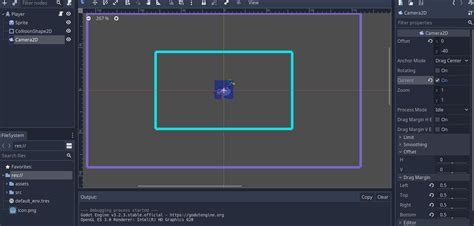why won t drag margins work r godot
