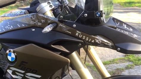 Bmw F800gs 2013 To 2017 How To Apply Install Look Tutorial Full Tank