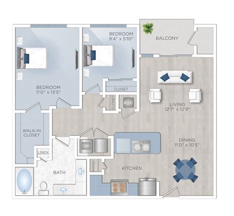 Perthshire B1 2 Beds 1 Bath Apartment For Rent In Houston Tx 7