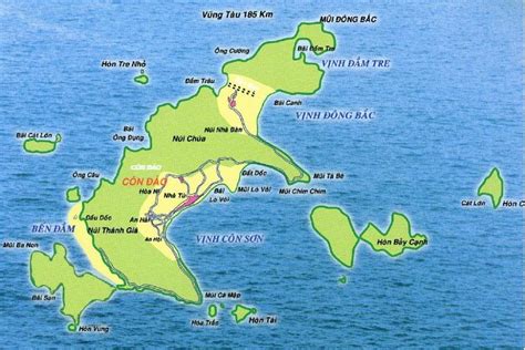 Con Dao Map The Best Guide To Exploring This Lavish Island