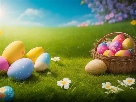Premium Ai Image Happy Easter Celebration