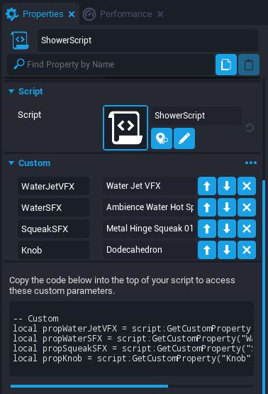 Shower Tutorial Beginner Level Scripting Tutorials Core Creator Forums