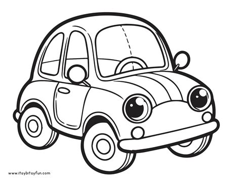 Coloring Cars Bus Volkswagen Drawing Car Vw Pages Sheets Van Mater