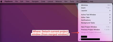 New UI How To Detach Merged Project Windows Solved IDEs Support