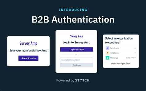 Introducing B2b Authentication