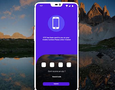 Otp Screen Projects Photos Videos Logos Illustrations And Branding Behance