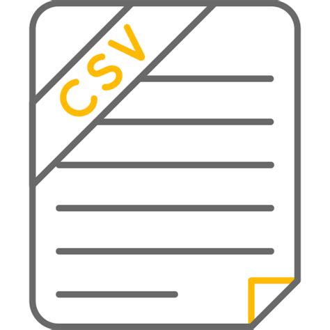 CSV File Free Ui Icons