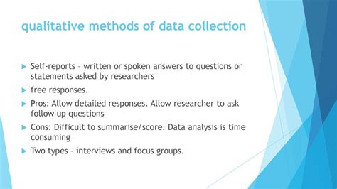 Qualitative Data Collection Methods