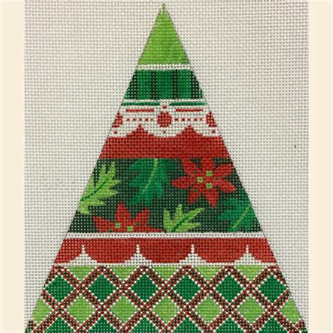 Small Christmas Pattern Tree Shape Alice Peterson Company