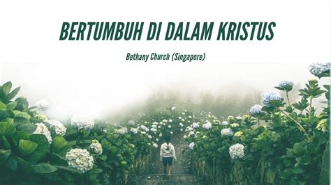 Yohanes 15:4-8 Tinggallah di dalam Aku dan Aku di dalam kamu. Sama seperti ranting tidak dapat ...