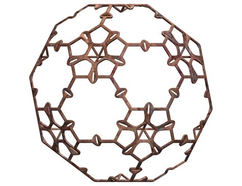 Wireframe Shape Sierpinski Buckyball 3d Model Turbosquid 2201367