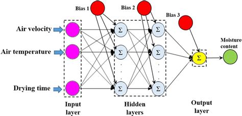 selected artificial neural network structure download scientific diagram