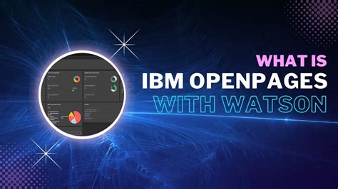 Intro To Ibm Openpages With Watson Youtube