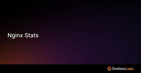Nginx Stats Grafana Labs