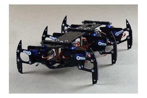 Acrylic Spider Hexapod Robot Kit From Smaring On Tindie Acrylic Spider Hexapod Robot Kit From Smaring On Tindie