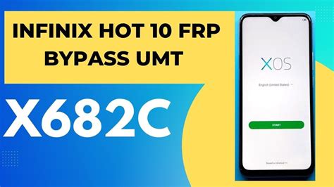 Infinix Hot X C Frp Pattern Unlock By Umt Dongle Youtube