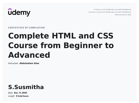 webdevelopment html css careergrowth achievement