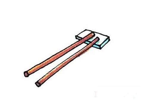 筷子的礼节简笔画（流行10张） 简笔画图片大全