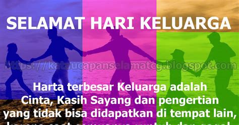 Kata Ucapan Selamat Hari Keluarga Terbaru Kata Ucapan Selamat Terbaru