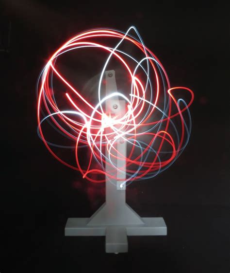 explore chaos theory with an led double pendulum make