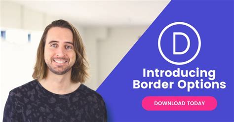 divi feature update advanced border options for all modules rows and