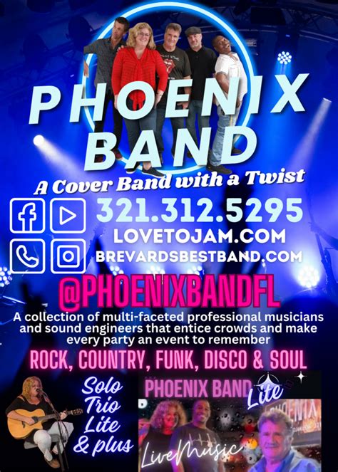 Phoenix And Acoustic Therapy Upcoming Shows And Performances