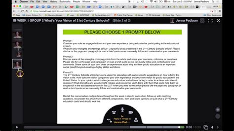 How To Comment On VoiceThread YouTube