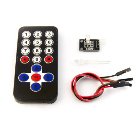 Infrared Remote Control With Hx1838 Infrared Module Bastelgarage