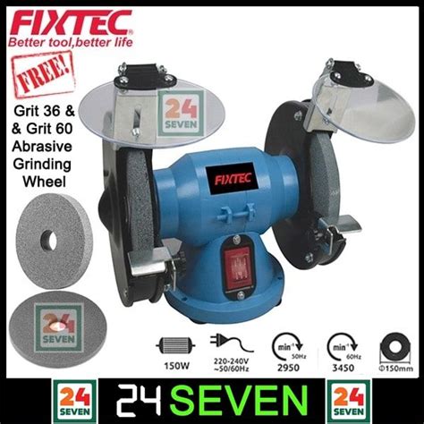 Great Promotions Fixtec Bench Grinder 150mm 6 Mini Bench Grinder