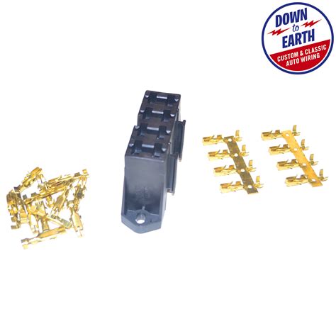Delphi Packard Gang Fuse Block With Busbar And Terminals Down To Earth Auto Electrics