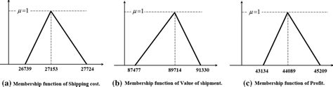 membership functions of the fuzzy objective functions download
