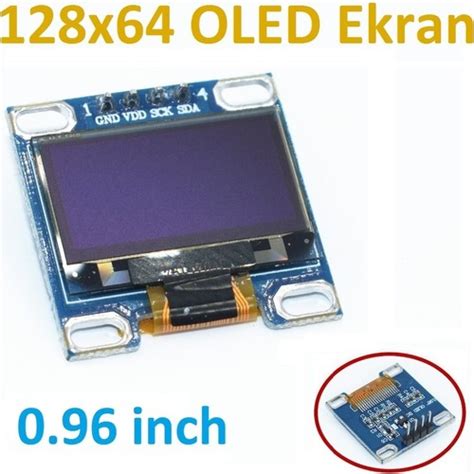 Arduino x OLED Ekran LCD I C Arduino Raspberry Fiyatı