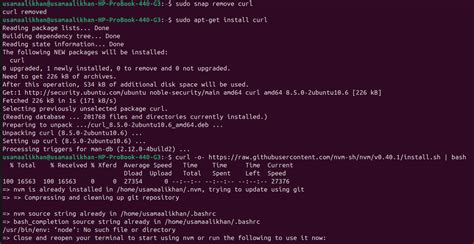 Node Js NVM Getting Permission Denied With Nvm Install Command Stack Overflow