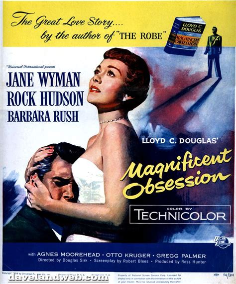 Jane Wyman And Rock Hudson In Magnificent Obsession Rock Hudson