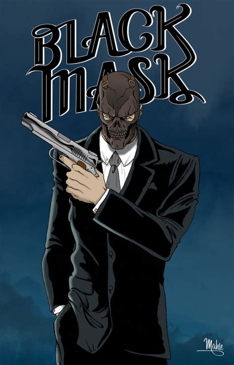 Black Mask Comic Books Art Gotham Villains Black Mask Batman