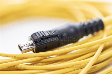 Connector Used For Single Pair Ethernet Stock Image Image Of Pair