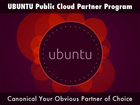 Ubuntu Public Cloud Program 2 By Onno Ploegmakers