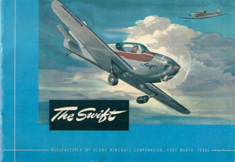 Globe Temco Swift Flight Manuals