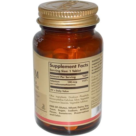 Solgar Selenium 100 Mcg Селен