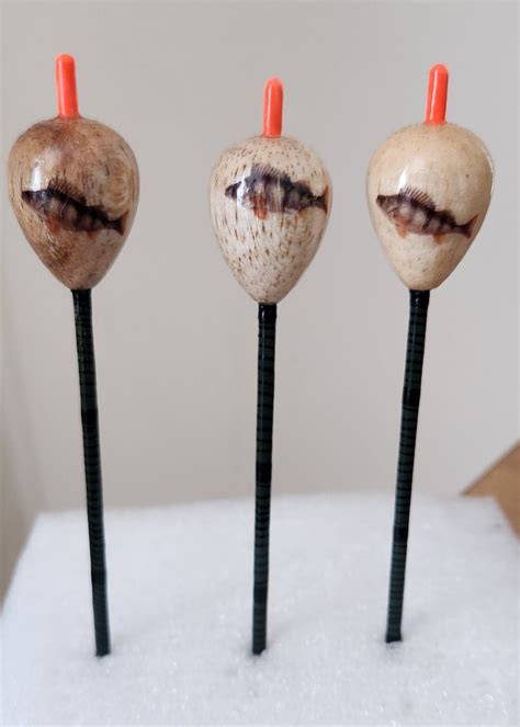 Perch Bobber Float Traditional Hand Made Balsa Float Etsy