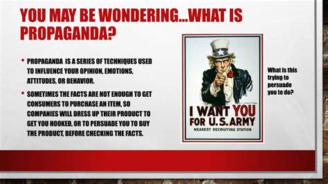 Ppt Persuasion Propaganda And Faulty Reasoning Powerpoint Presentation Id 2591626